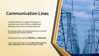 Communication line, communication devices and home network | PPTX