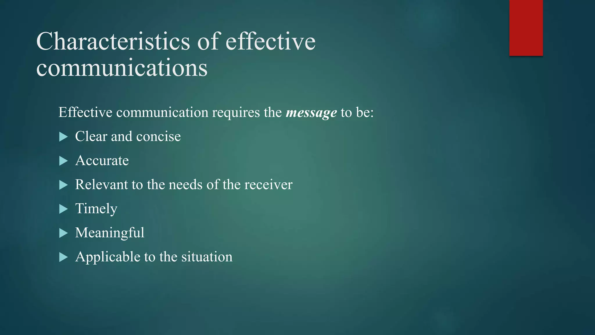 Communication management | PPTX