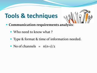 Communication management | PPTX