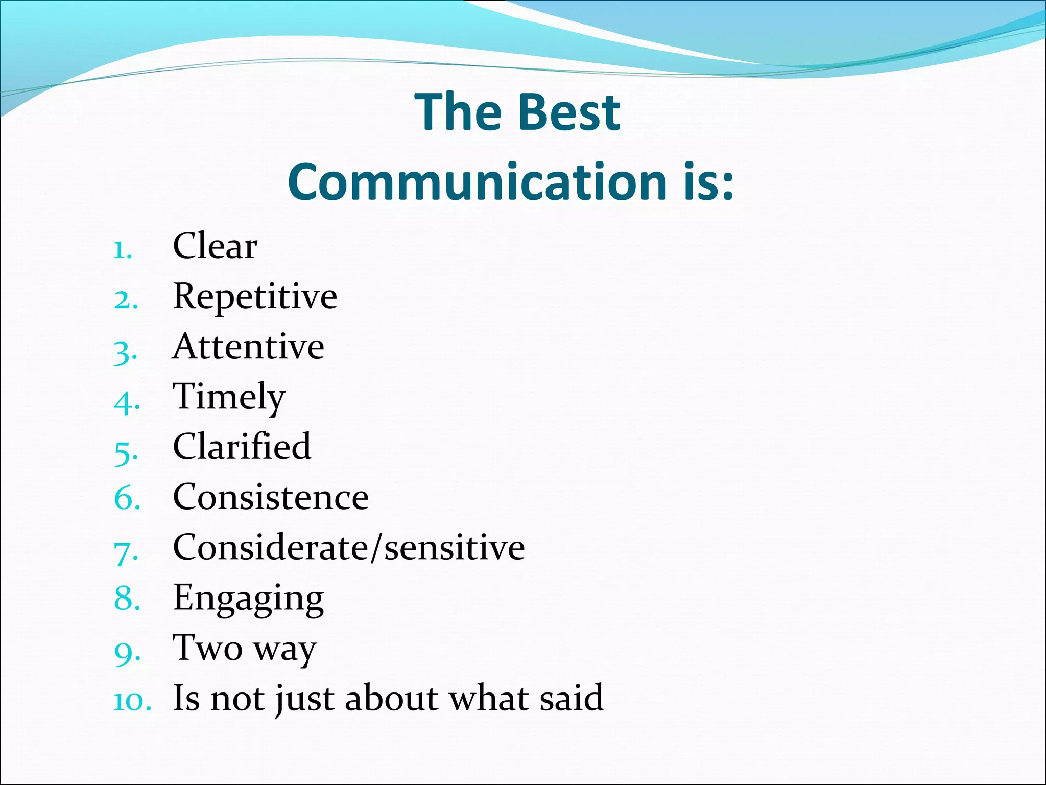 COMMUNICATION MATTERS | PPT