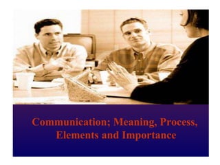 Communication meaning | PPT