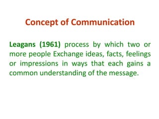 Communication meaning | PPTX