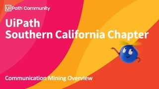 Communications Mining Series - Zero to Hero - Session 1 | PDF