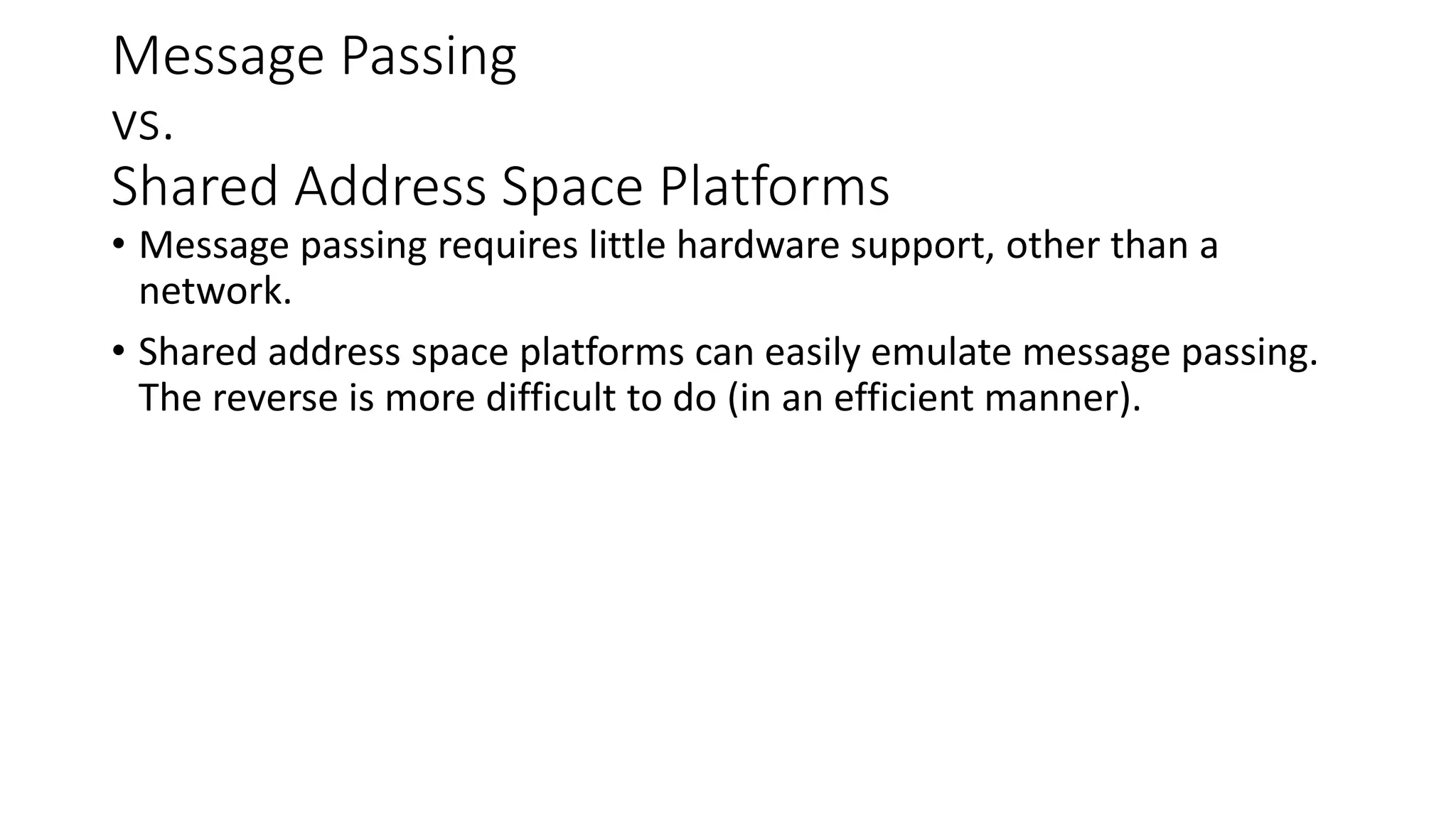 Communication model of parallel platforms | PPTX