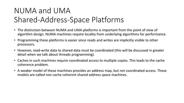 Communication model of parallel platforms | PPTX | Computing ...