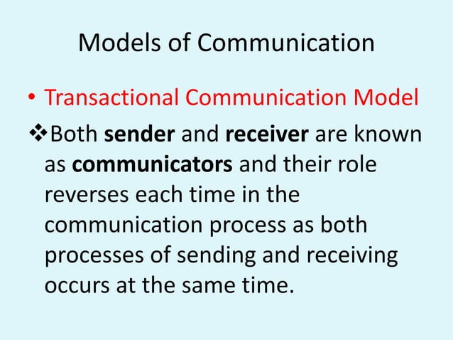 Communication model | PPTX