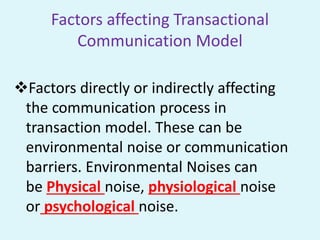 Communication model | PPTX