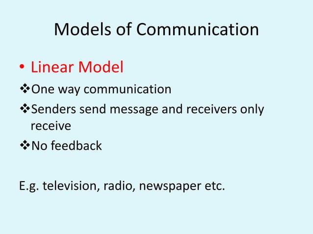 Communication model | PPTX