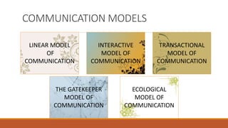 Communication Models | PPT