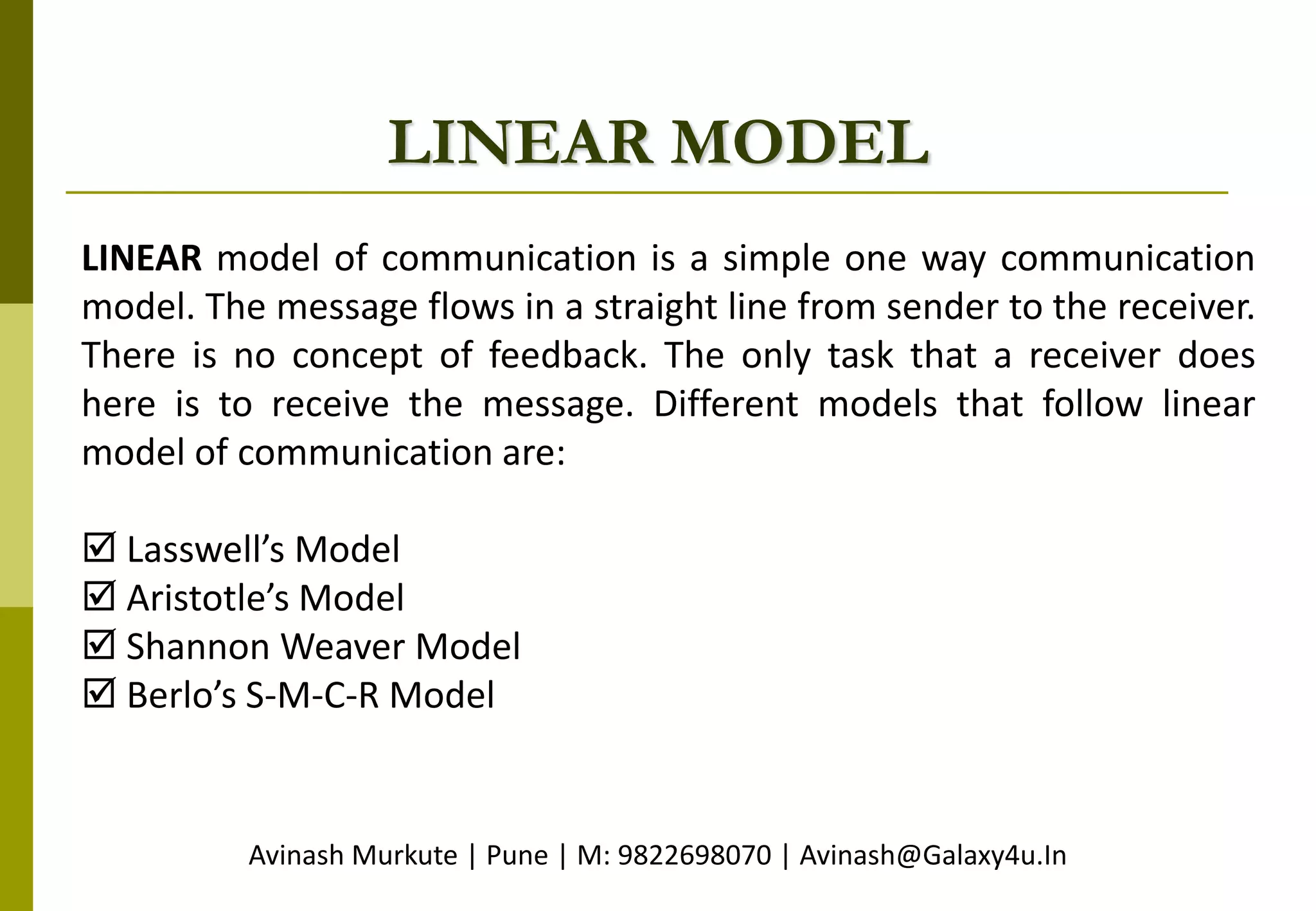 Communication Models | PPT