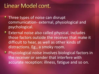 Communication models | PPTX