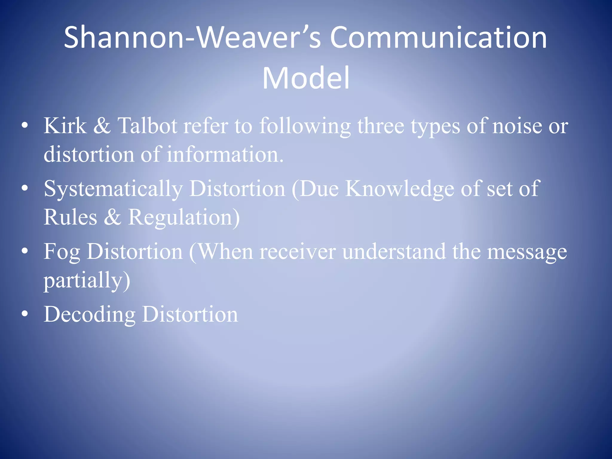 Communication Models by Mukul Gupta | PPTX