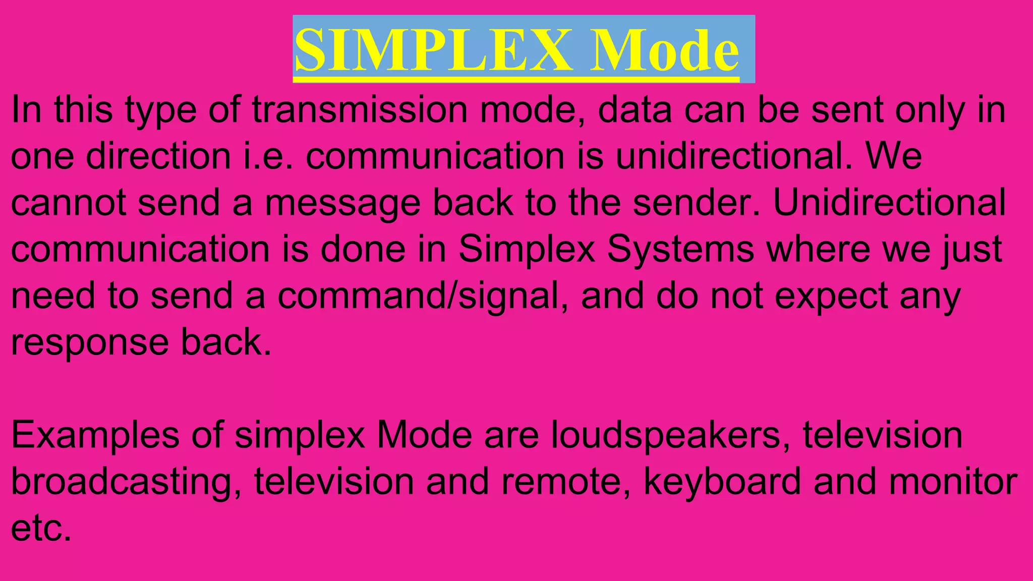 Communication modes | PPT