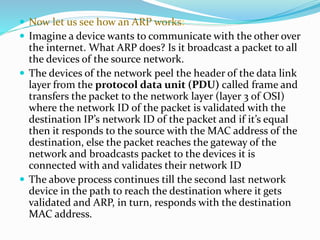 Communication networks_ARP | PPT