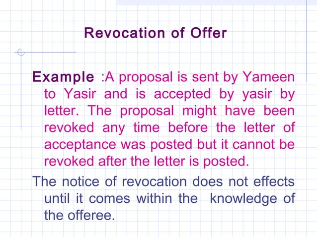 Communication of offer_and_acceptance | PPT | Law