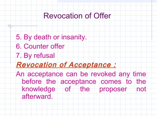 Communication of offer_and_acceptance | PPT | Law