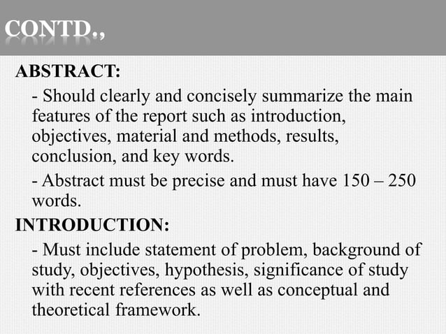 Communication of research findings | PDF | Education