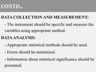 Communication of research findings | PDF