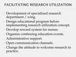 Communication of research findings | PDF