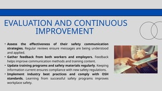 Communication of Safety in the workplace.pptx