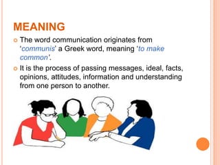 Communication & organizational behavior | PPTX