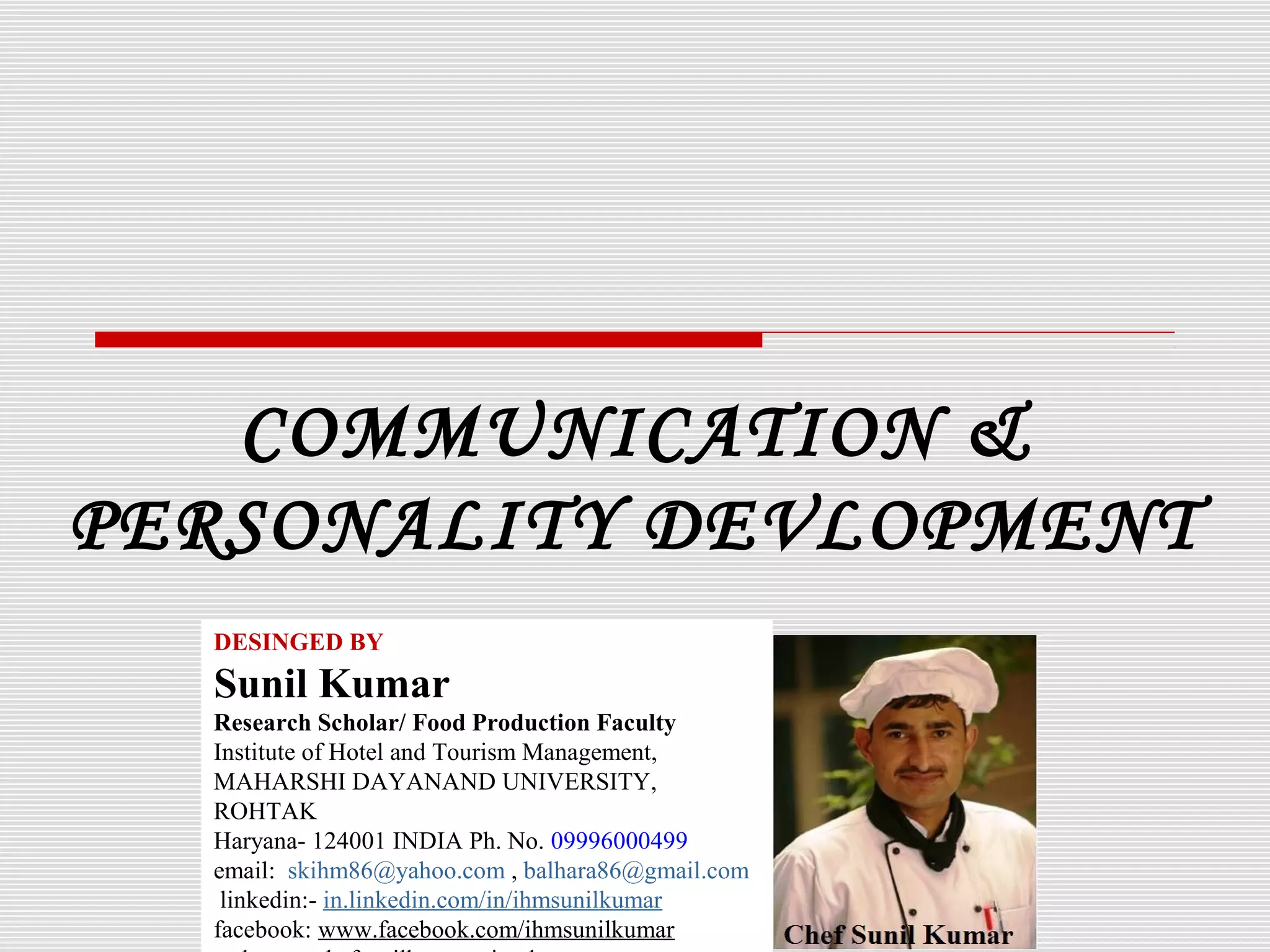 Communication and personality_devlopment | PPT