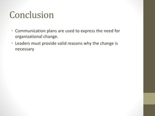 Developing a Communication Plan (notes) | PPTX | Email | Internet