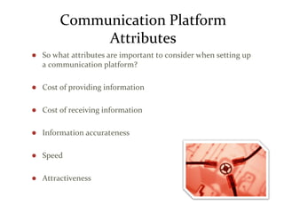 Communication platforms | PDF