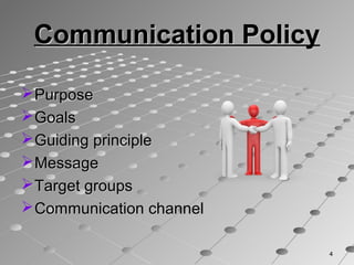 Communication policy and ethical dimension | PPT