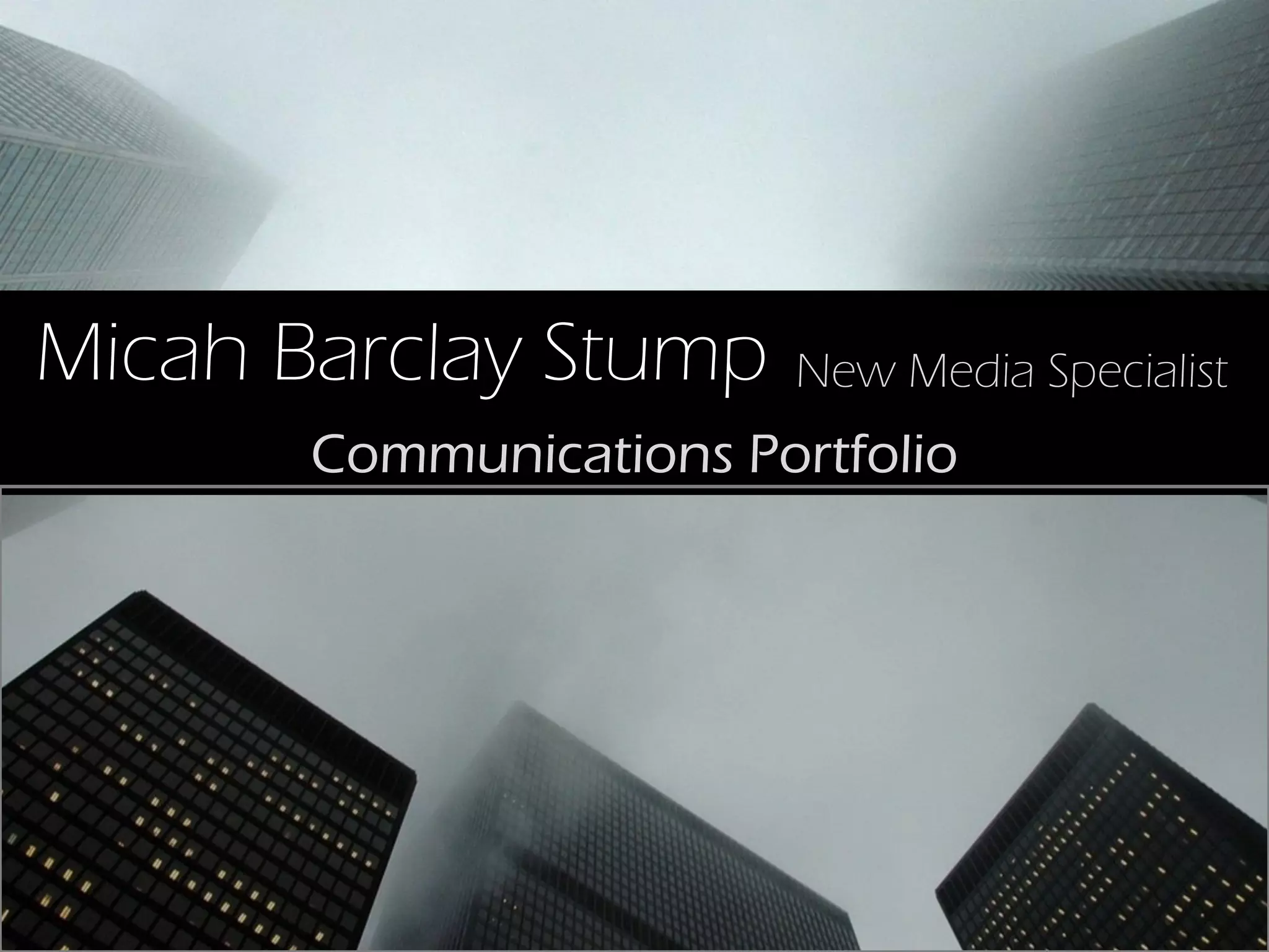Communication portfolio | PDF