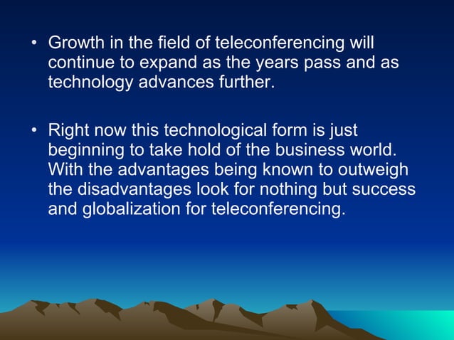 Teleconferencing | PPT