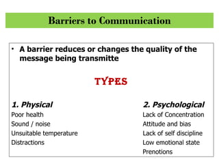 Communication and art of listening | PPT