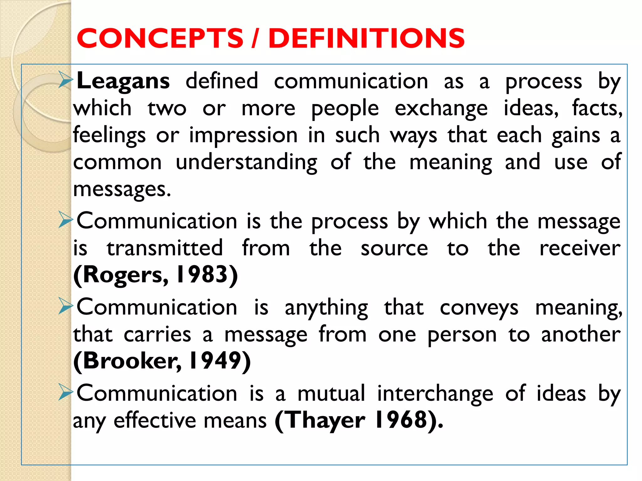 Communication ppt | PDF