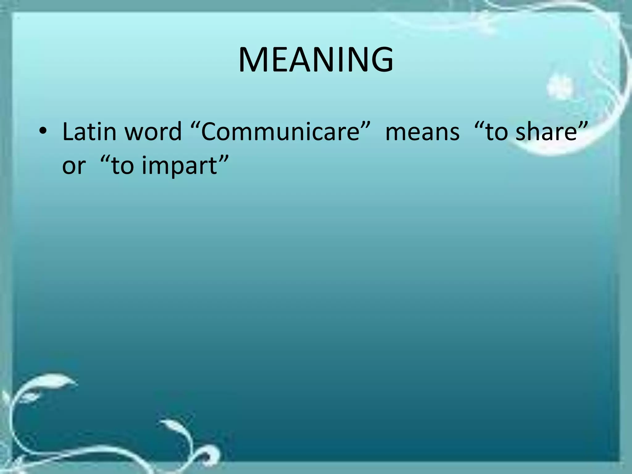 Communication ppt | PPTX