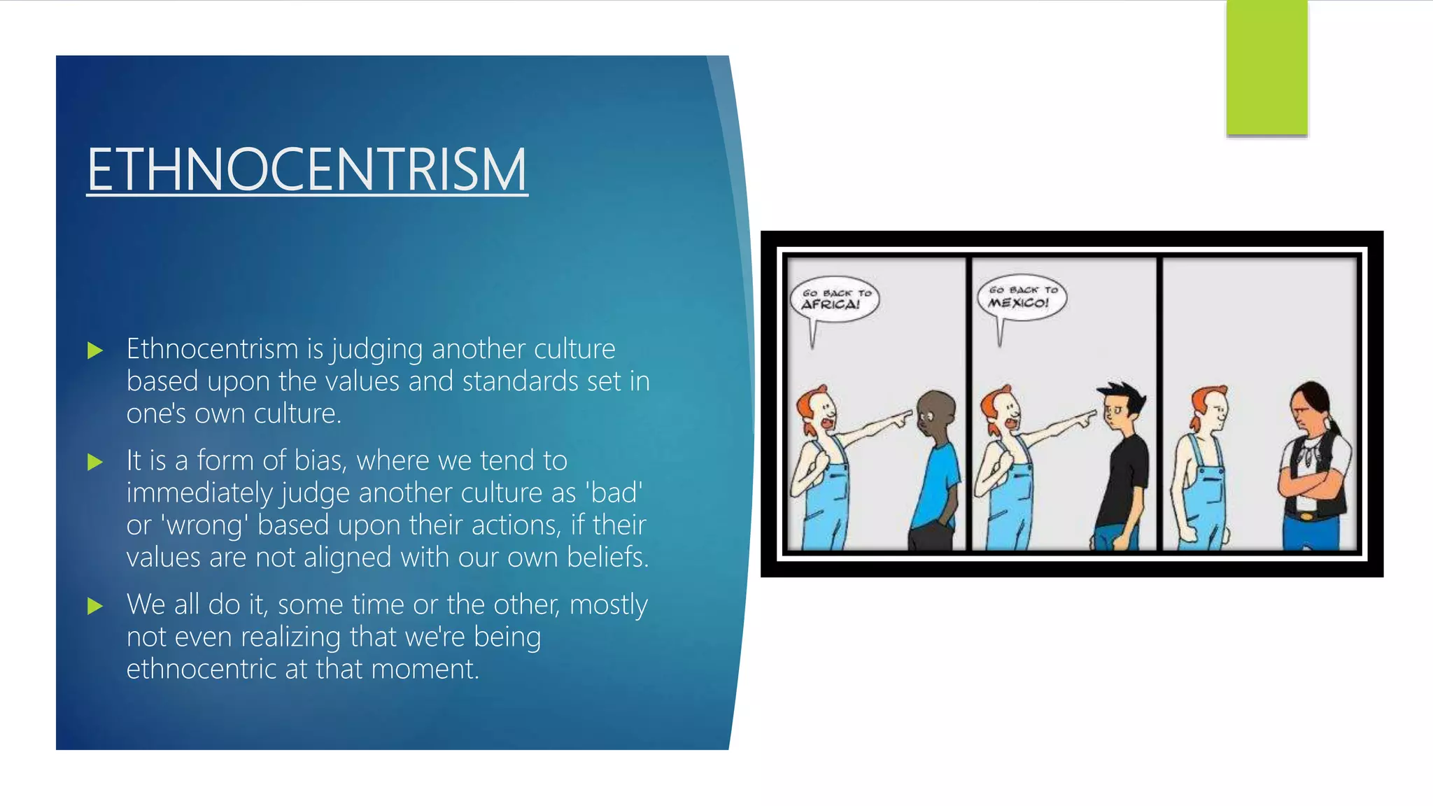 Ethnocentrism & Cultural Relativism | PPTX