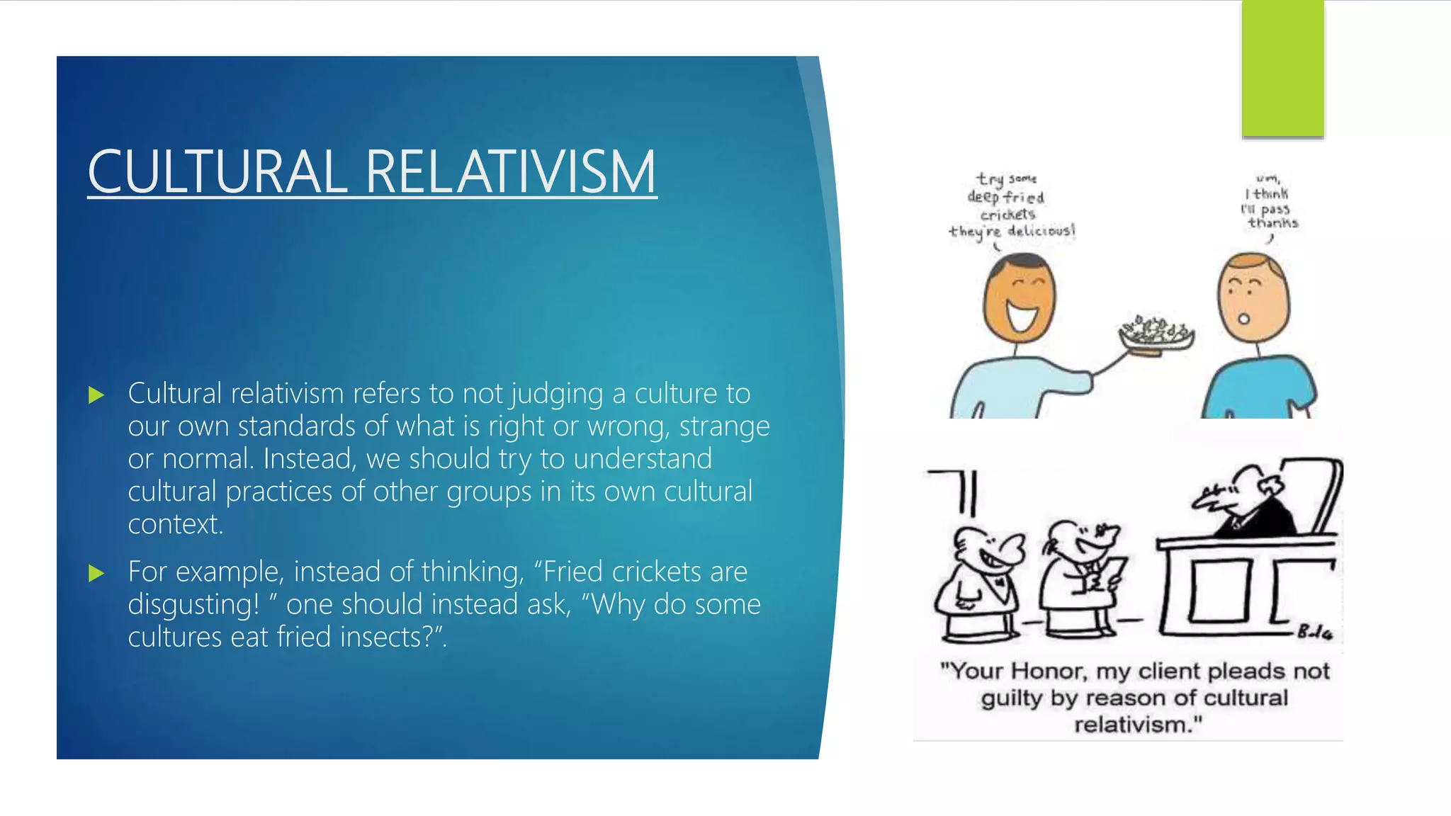 Ethnocentrism & Cultural Relativism | PPTX