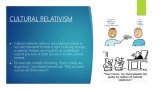 Ethnocentrism & Cultural Relativism | PPT