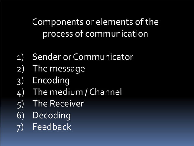 UNDERSTANDING THE PROCESS AND CONCEPT OF COMMUNICATION | PPT