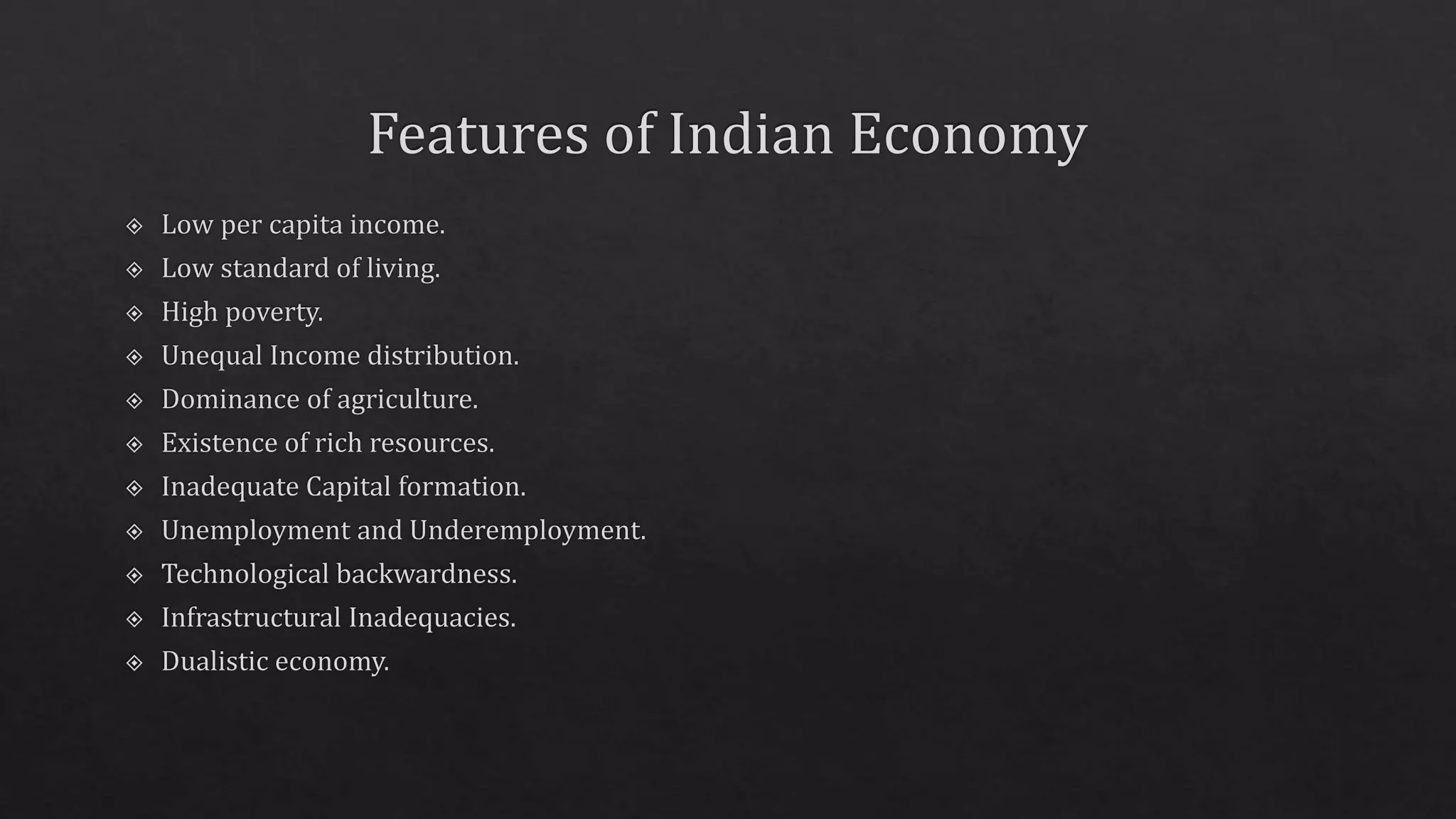 Indian Economy | PPT