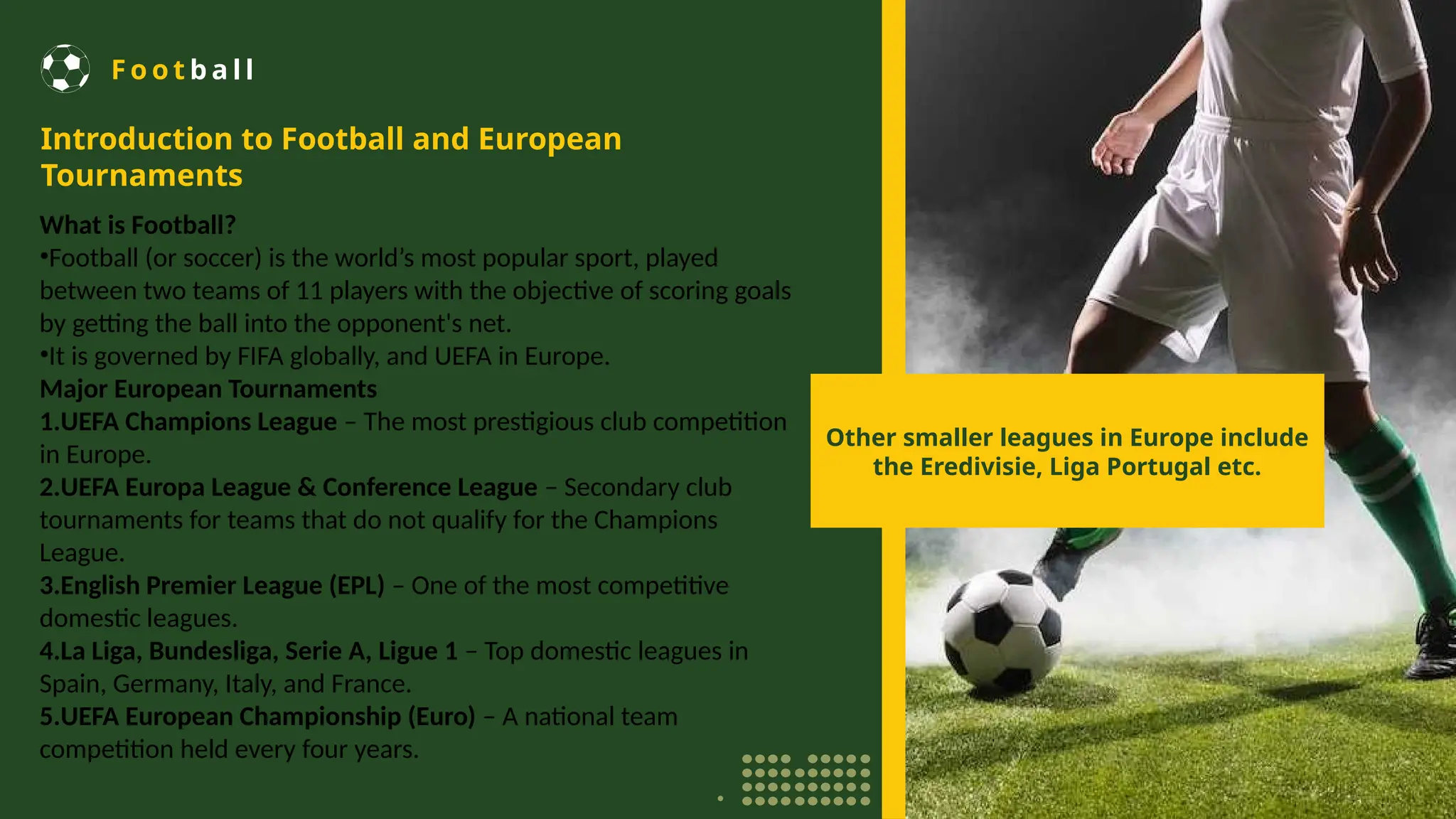 Football and Importance of communication in sports | PPTX