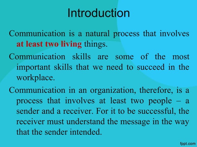 EFFECTIVE ORGANIZATIONAL COMMUNICATION | PPT