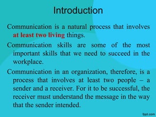 Effective Organisational Communication | PPT