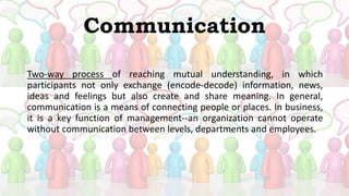 Fundamentals of communication ppt | PPTX