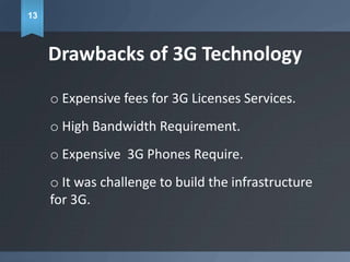 Evolution of Mobile Network Technology | PPTX