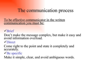 Communication Presentation Final | PPT