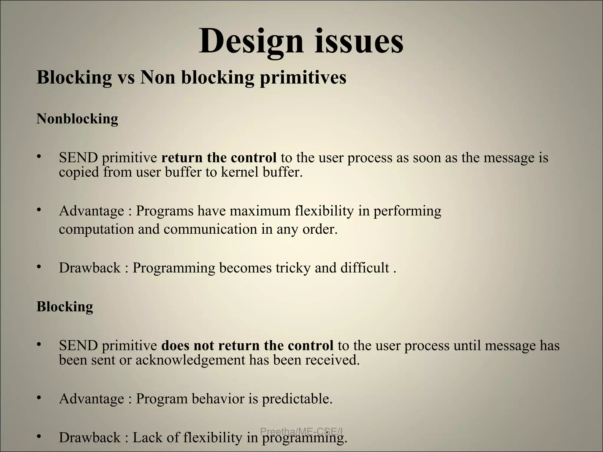 Communication Primitives Ppt