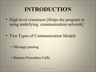 Communication primitives | PPT