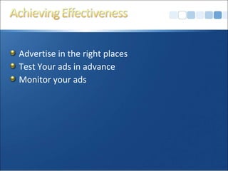 Principles of Communication & Advertising Effectiveness | PPT