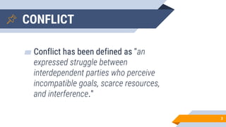 Communication Principles- Conflict & Dialogue.pdf | War and Conflicts