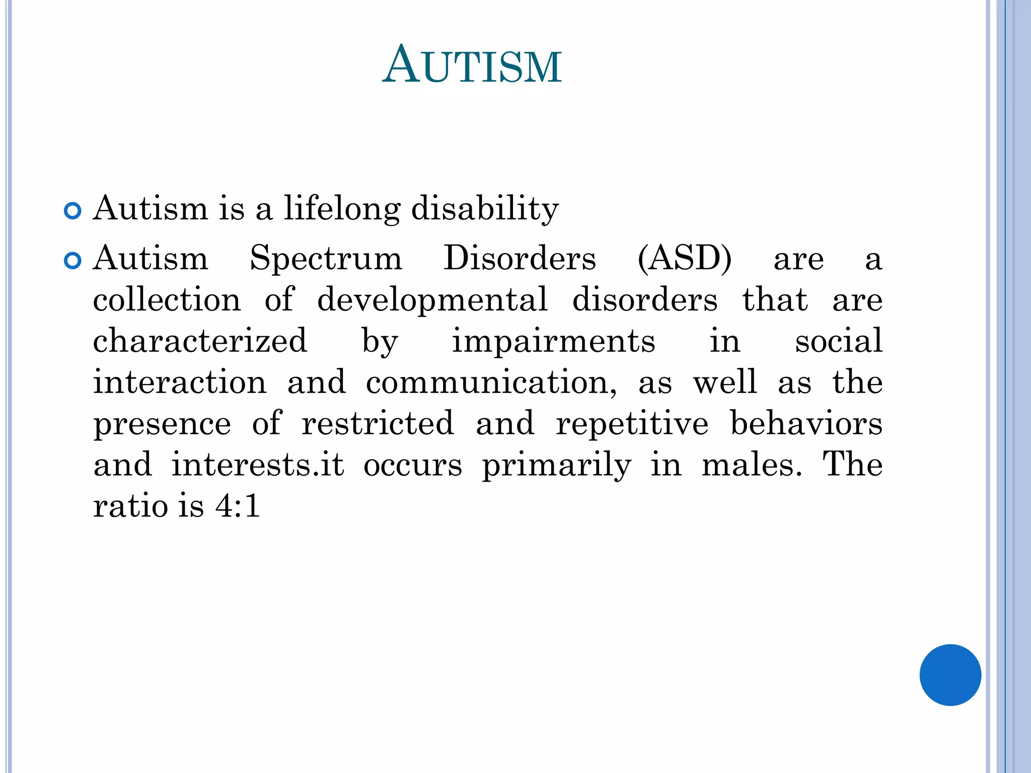 Communication problems and intervention for children with autism | PDF